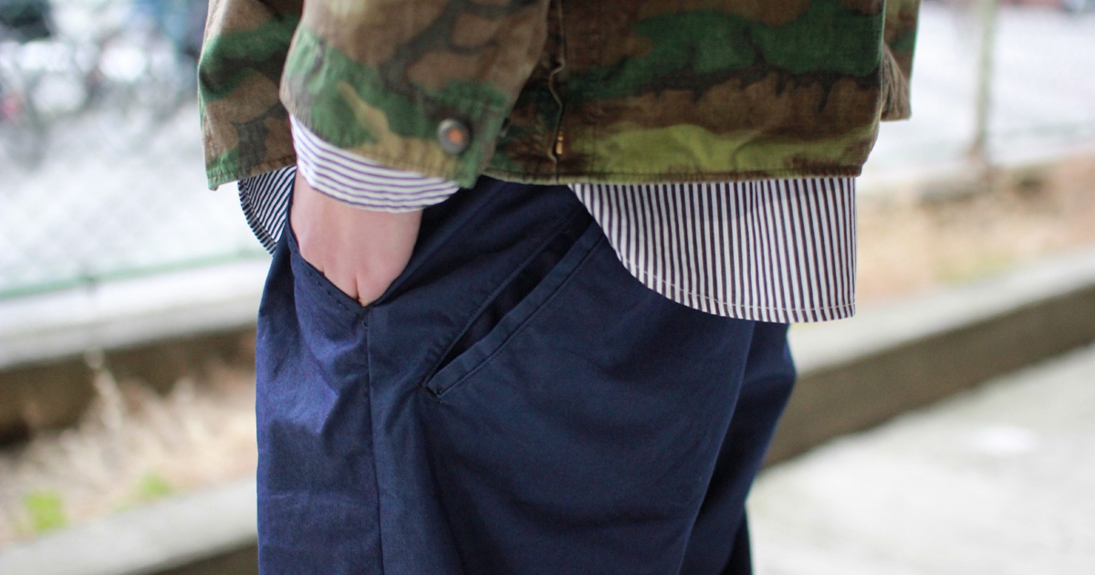 UNCLE SAM Special 18SS Vol.3 / ORGAN PANTS Indigo Nylon – UNCLE SAM アンクルサム