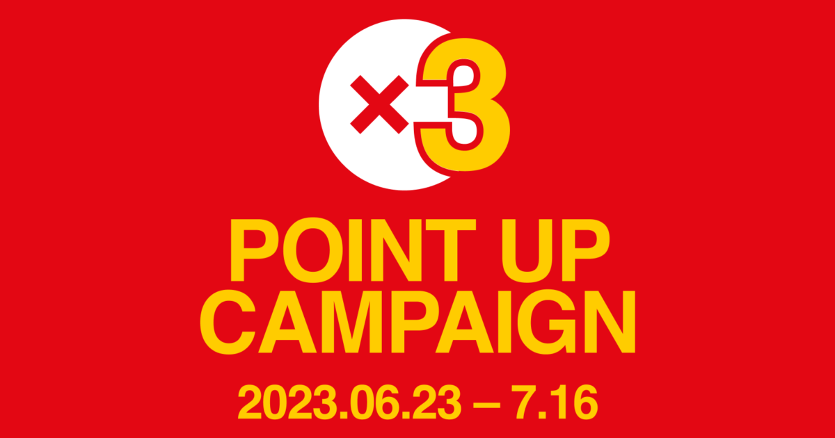 ×3 POINT UP CAMPAIGN – UNCLE SAM アンクルサム